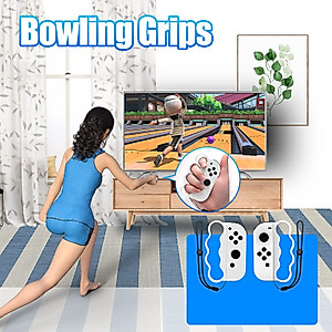 Nintendo 𝐒𝐰𝐢𝐭𝐜𝐡 𝐒𝐩𝐨𝐫𝐭𝐬 𝐀𝐜𝐜𝐞𝐬𝐬𝐨𝐫𝐢𝐞𝐬, Nintendo Switch Sports Leg Strap, Switch Tennis Racket, Switch Boxing Grips, Switch Wrist Straps and Switch Golf Club - White