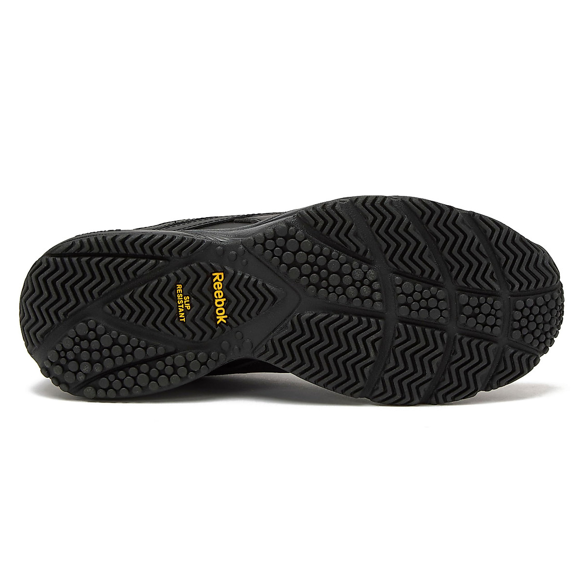 Reebok Men's Work N Cushion 4.0 Walking Shoe, Black/Cold Grey, 11 M US Men