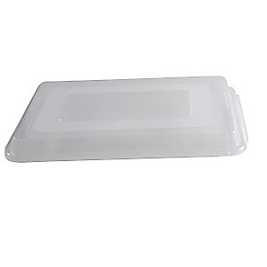 Nordic Ware Half Sheet Cover and Natural Aluminum Commercial Cake Pan with Lid