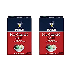 Mortons Salt Rock 4 Lb Pack Of 2