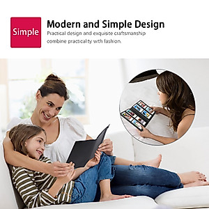 192 Pictures Photo Album for Fujifilm Instax Mini 11 12 evo 90 70 50S 26 25 9 8+ 7S Instant Camera, 2x3 Photo Album for Polaroid Snap Z2300 PIC-300P Film, Black