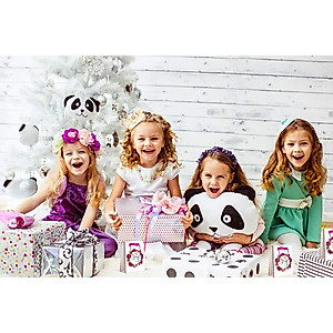 LARZN - Celebrate With an Impression Premium Tea Party Bags, Party Favor Bags, New, Treat Bags, Gift Bags, Goody Bags, Party Favors, Party Supplies, Decorations, 12 Pack