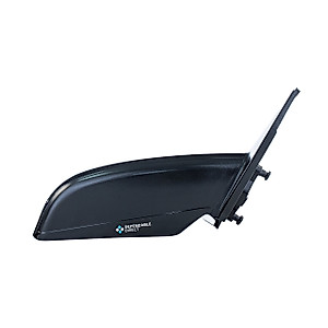 Dependable Direct Passenger Side Mirror for (2006 2007 2008 2009 2010) Hyundai Sonata Unpainted Heated Power Operated Right Outside Rear View Replacement Door Mirror - Parts Link #: HY1321149