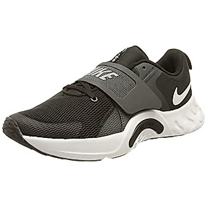 Nike Men's Renew Retaliation 4 Training Shoes, Black/White-DK Smoke Grey, 11.5 M US