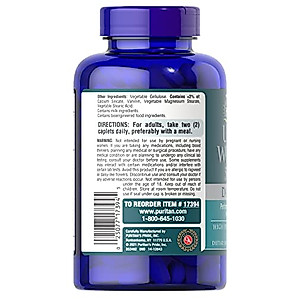 Puritans Pride Ultra Woman 50 Plus Multivitamin Caplets with Zinc, 120 Count, White