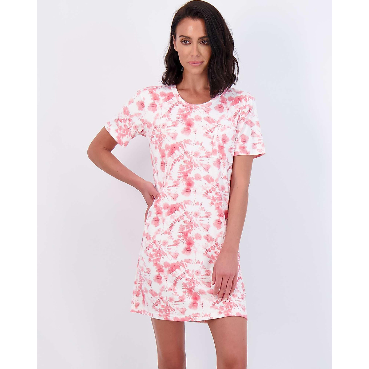 Real Essentials 3 Pack Nightgowns Women Adult Womens Nightgown Moo Moos Sleep Night Shirts Hysterectomy Sleepwear House Dress Lounge Ladies