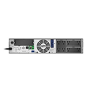 APC Network UPS, 1500VA Smart-UPS Sine Wave UPS with Extended Run Option, SMX1500RM2UC, 2U Rackmount/Tower Convertible, Line-Interactive, 120V