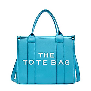 Tote Handbag for Women Bags Large Capacity Crossbody/Shoulder/Satchel/Top Handle Bag Fashion Travel Tote Bags Blue
