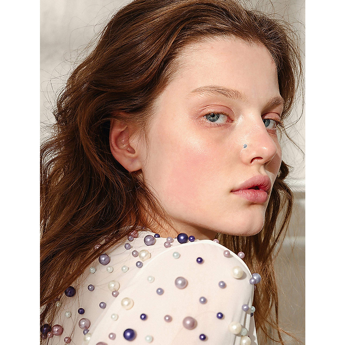 MILACOLATO 28Pcs 20G Nose Rings for Women | 316L Surgical Stainless Steel Nose Rings Hoops | Hypoallergenic Straight Shaped Nose Rings Studs | Nose Piercing Jewelry for Women Men