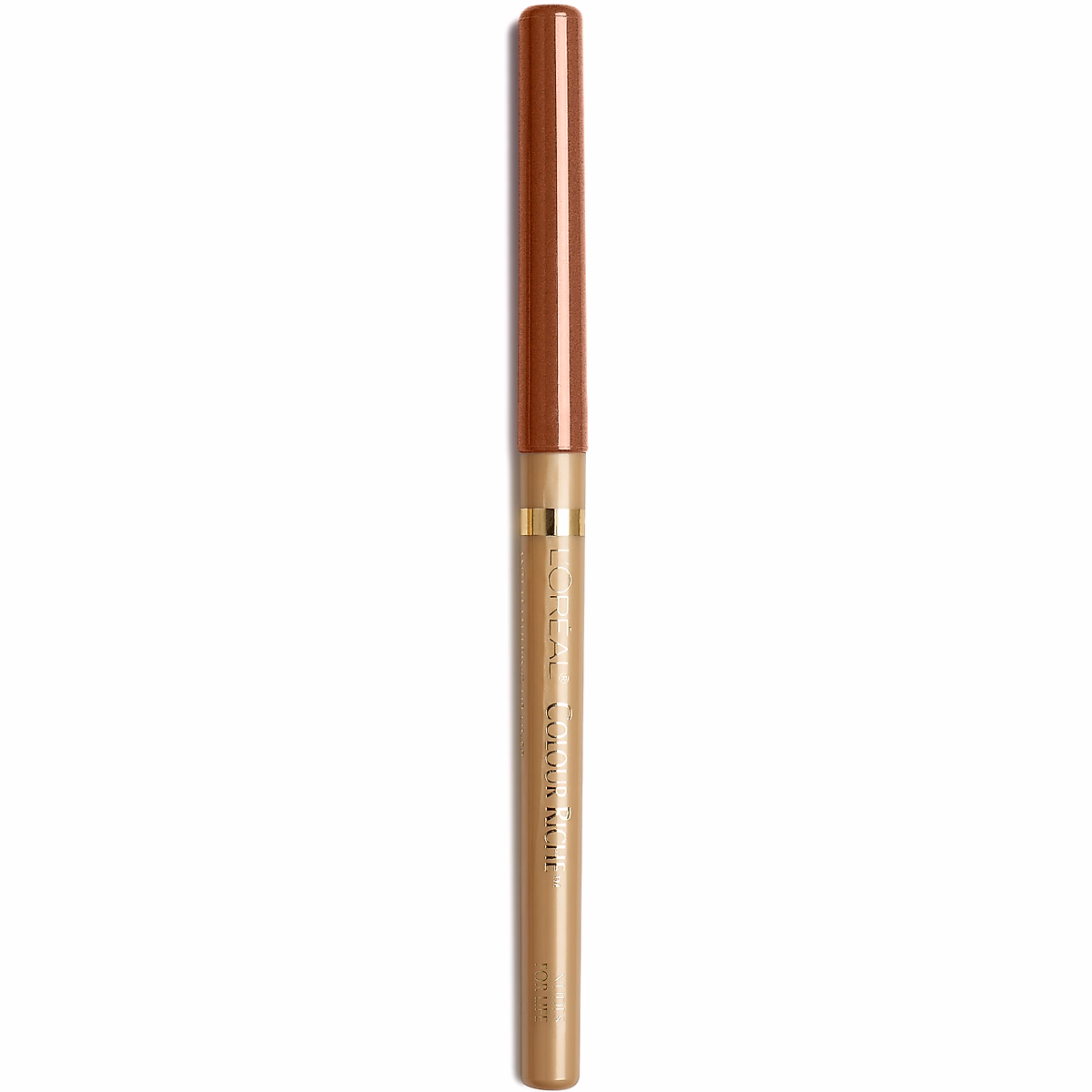 L’Oréal Paris Colour Riche Lip Liner Pencil, Creamy Lip Liner with Omega 3 and Vitamin E, 781 Nudes For Life (Deep Tawny Brown)