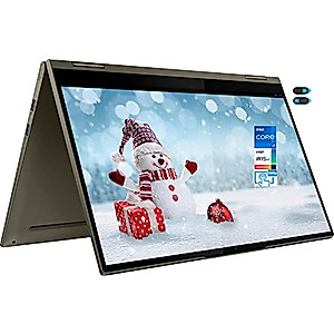 Lenovo 2023 Yoga 7i 2-in-1 X360 Yoga 15.6" Touch Screen Laptop, Intel Evo Platform Core i7 1165G7, 12GB RAM, 1TB PCIe SSD, Intel Iris Xe Graphics, Backlit Keyboard, Win 11 Professional, YSC Accessory