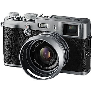 FUJIFILM FinePix X100 APS-C CMOS EXR Digital Camera with 23mm Fujinon Lens and 2.8-Inch LCD - International Version (No Warranty)