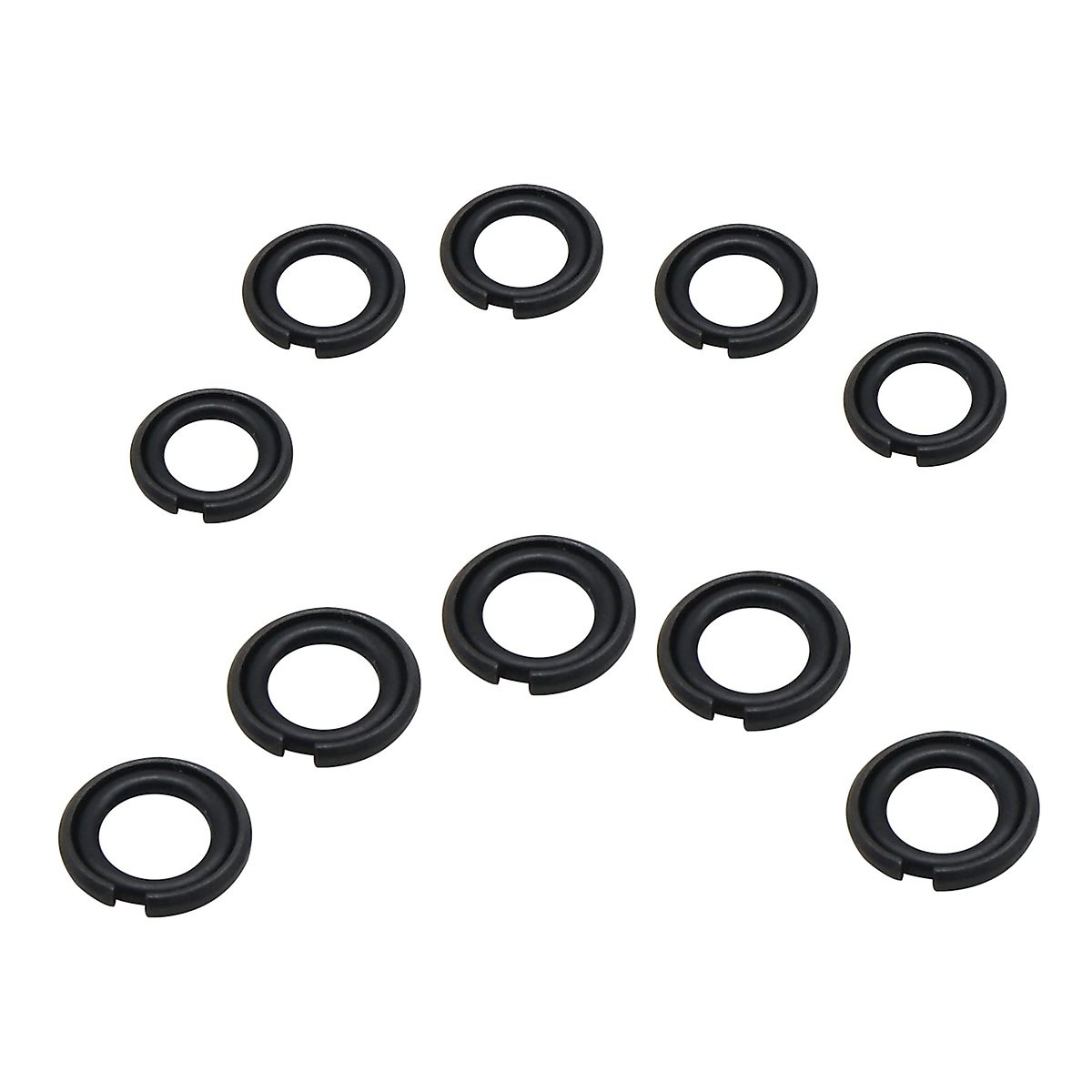 5 Sets 3/8" and 5 Sets 1/2" Impact Retaining Ring Wrench Socket Clip with O-Ring Fits Replacement Impact Wrench Square Drive Socket Retainer Ring