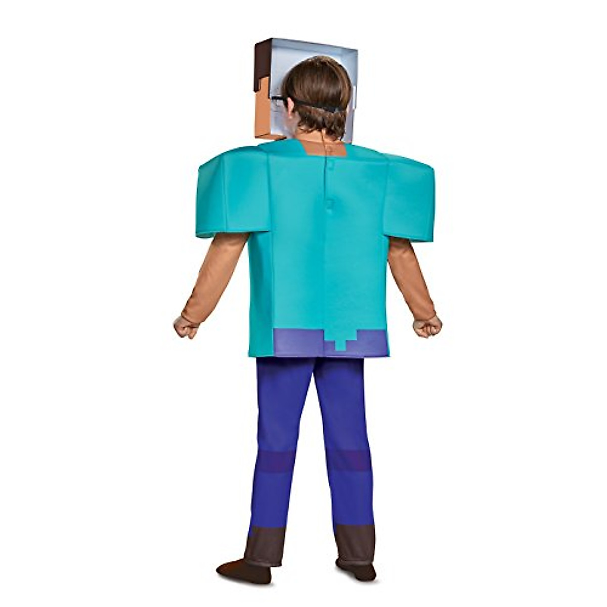 Steve Deluxe Minecraft Costume, Multicolor, Medium (7-8)