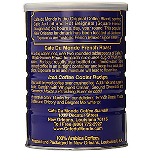 Cafe Du Monde Coffee, French Roast, 13 Ounce (Pack of 3)