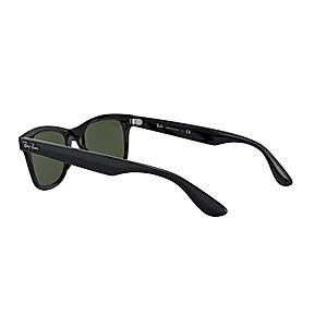 Ray-Ban Rb4640 Square Sunglasses, Black/G-15 Green, 50 mm