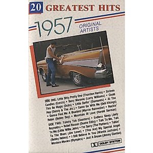 Various Artists: 20 Greatest Hits 1957 - Vintage Audio Cassette Tape