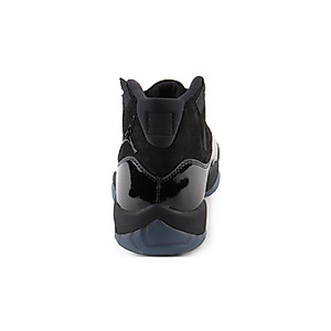 Jordan Mens Air 11 Retro 378037 005 Cap & Gown - Size 9.5 Black/Black/Black