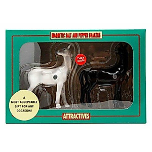 "Home Décor Accents" Romantic White Horses Ceramic Salt Pepper Shakers Set Figurine - Home Accents 33-kl1-8933