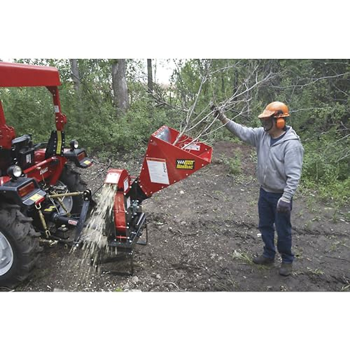 NorTrac PTO Chipper - 5 1/2in Capacity