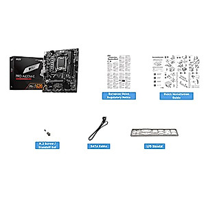 MSI PRO A620M-E ProSeries Motherboard (AMD AM5, DDR5, PCIe 4.0, SATA 6Gb/s, M.2, USB 3.2 Gen 1, Gbps LAN, DVI/HDMI, mATX)