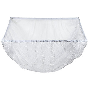 Jumbo Toy Hammock - Organize Stuffed Animals or Children's Toys with The mesh Hammock. Looks Great with Any décor While neatly organizing Kid’s Toys and Stuffed Animals. Expands to 5.5 feet - White