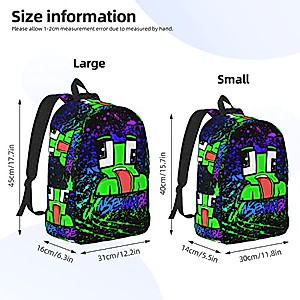 TopJianyu Cartoon unspeaka Backpack Game Book Bag, Travel Backpack Rucksack Men Women Birthday Gift Work Bag