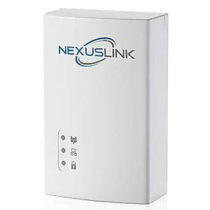 NexusLink G.hn Powerline Ethernet Adapter | Single Unit I 1200 Mbps | Gigabit Port, Power Saving, Home Network Expander with Stable Ethernet Connection | Single Device (GPL-1200) I Need 2 Units