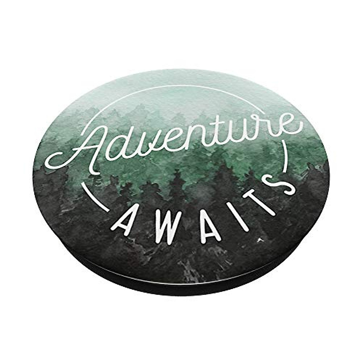 Adventure Awaits - Cute Outdoorsy Adventurer Gifts PopSockets PopGrip: Swappable Grip for Phones & Tablets