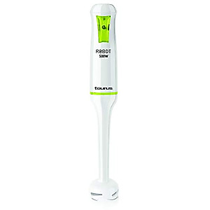 Taurus ROBOT 500 | Immersion Blender | Power 500 Watts | Detachable | Pulse Control | Plastic Rod | Practical and Versatile | Ergonomic Design