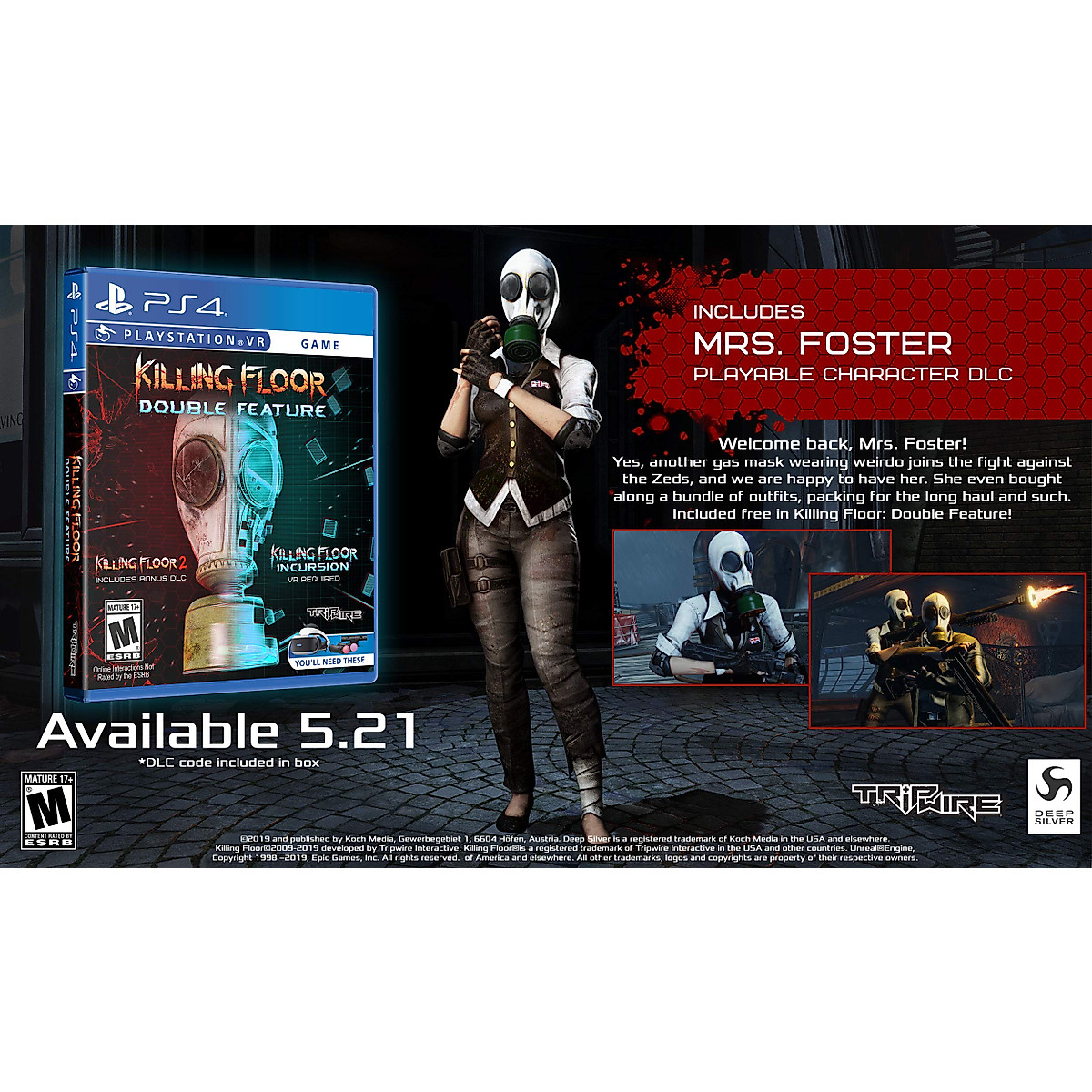 Killing Floor, Double Feature - PlayStation 4