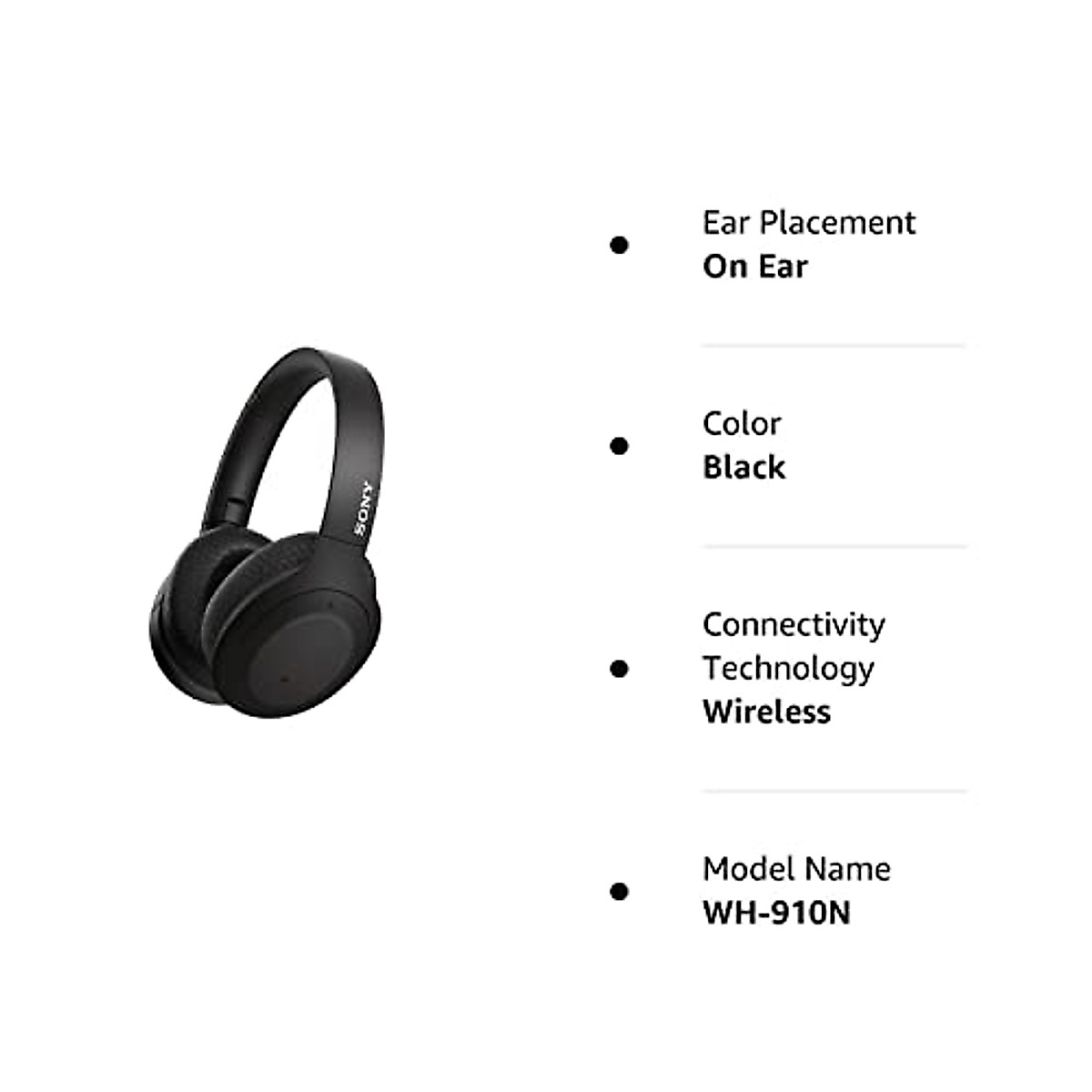 Sony WH-910N Wireless Bluetooth Headphones Noise Canceling (Renewed)