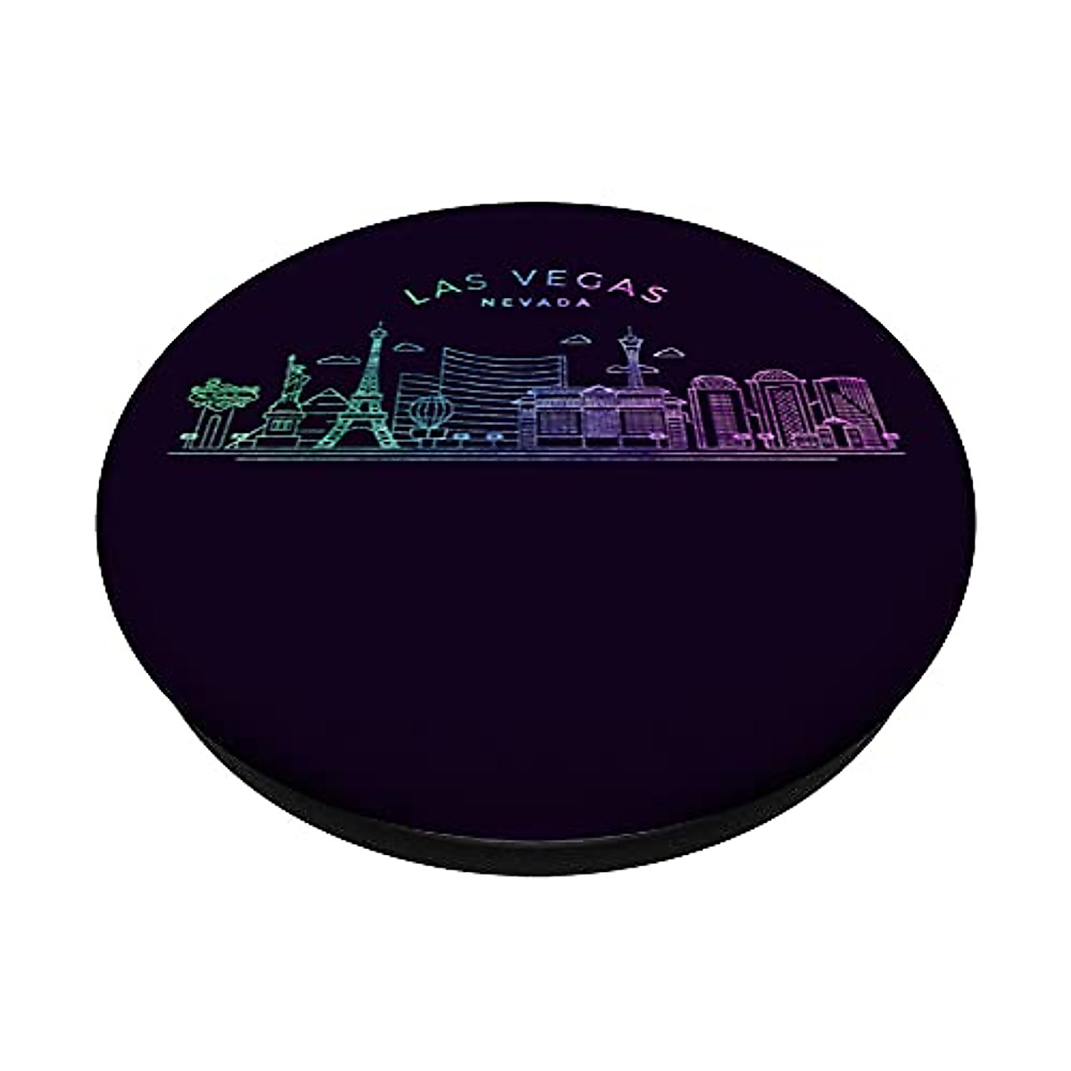 Las Vegas Skyline Cityscape City Metropole PopSockets Swappable PopGrip