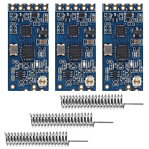 3pcs HC-12 433Mhz SI4463 SI4438 Wireless Serial Port Module 1000M Replace Bluetooth with Antenna