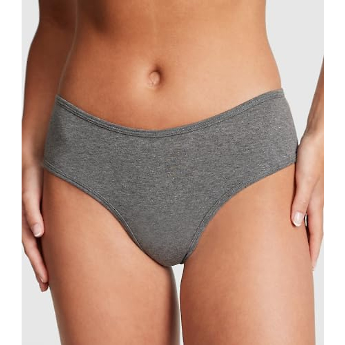 Victoria's Secret PINK Women's Cotton Cheeky Underwear, Panties for Women, Neutral, (XS)