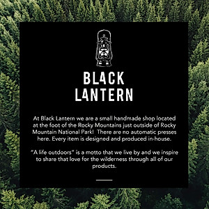 Black Lantern Handmade Themed Pint Glasses – Pint Glasses in Unique Designs for Craft Beer Enthusiasts and Home Bars - (Set of Two 16oz. Glasses) Forest and Animals Design