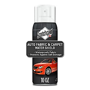 Scotchgard Auto Fabric & Carpet Water Shield, 40 Ounces (Four, 10 Ounce Cans)