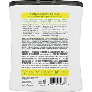 Method Dishwasher Detergent Packs, Lemon Mint, 30 count