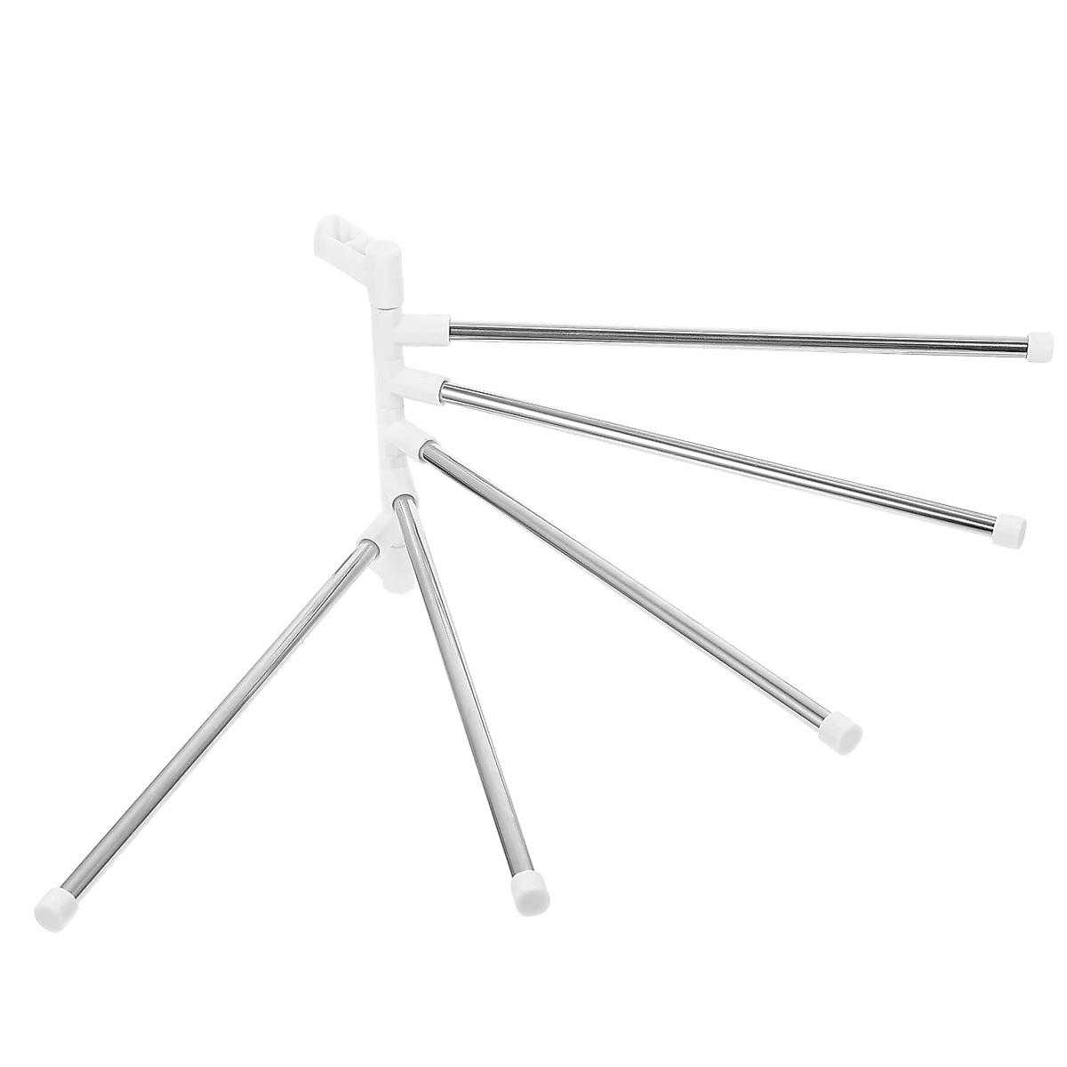 STOBAZA 2 Sets Rotating Towel Hanger Iron Towel Rack Rotatory Towel Rack Bath Towel Holder Multipurpose Towel -mounted Towel Rack Kitchen Towel Hanging Rack Nail- Towel Shelf