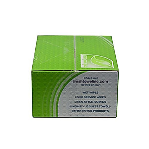 Fresh Towel Foodservice Reusable Paper Towels - 1/4 Fold, 13 x 20 inches - (1 Case of 200) All Purpose Cleaning Towels (Pink Solid)