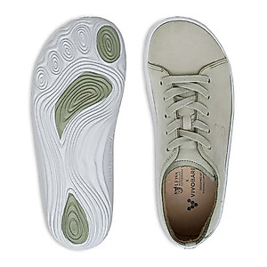 Vivobarefoot Womens Addis Lewa Leather Sage Trainers 7 US