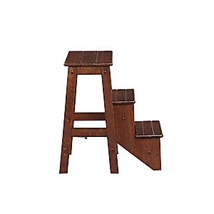 Boraam Step Stool, 24-Inch, Cappuccino