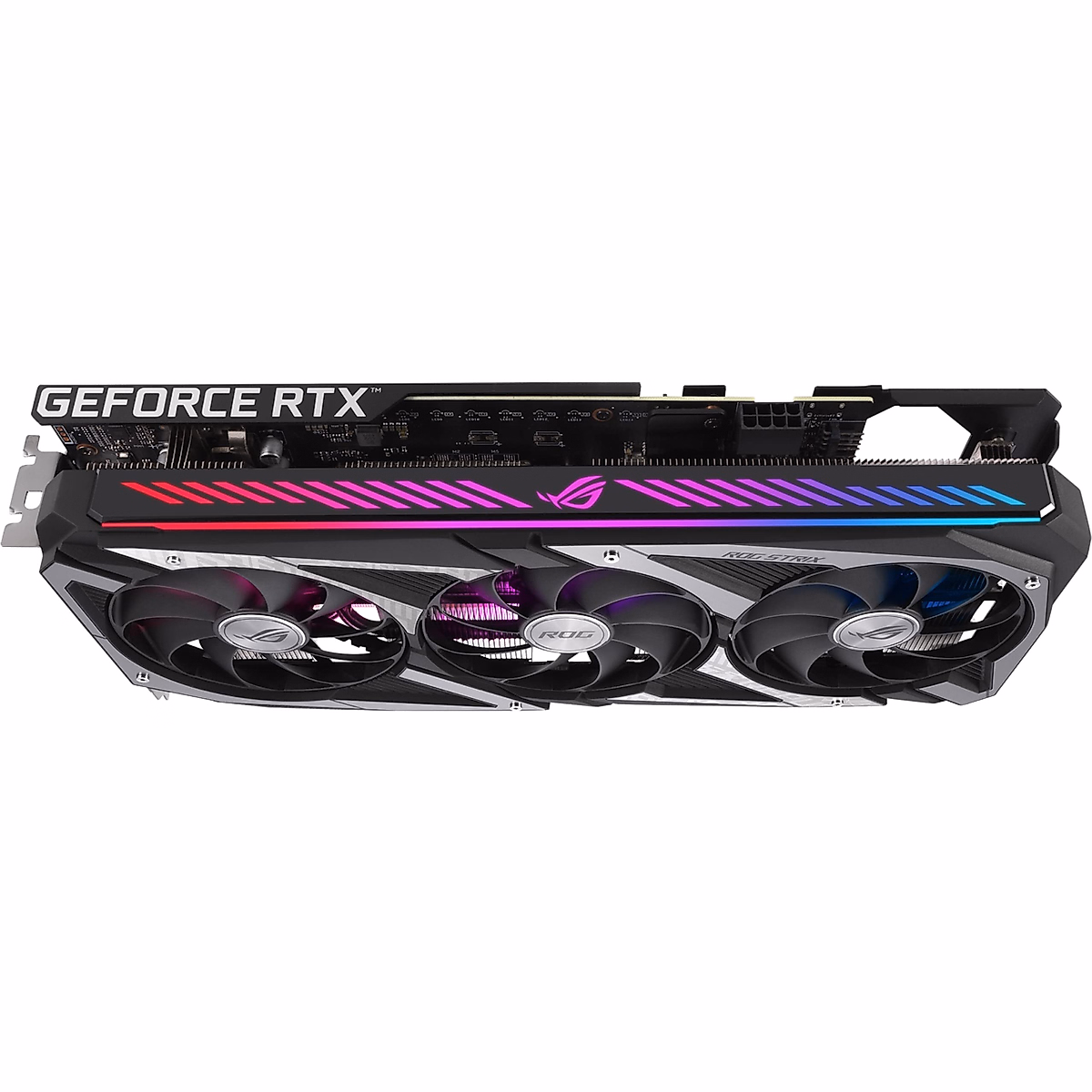 ASUS ROG Strix NVIDIA GeForce RTX 3060 V2 OC Edition Gaming Graphics Card (PCIe 4.0, 12GB GDDR6, HDMI 2.1, DisplayPort 1.4a, Axial-tech Fan Design, 2.7-Slot, Super Alloy Power II, GPU Tweak II)