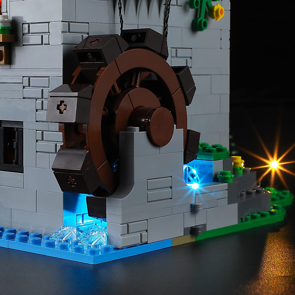 BRIKSMAX Led Lighting Kit for LEGO-10305 Lion Knights' Castle - Compatible with Lego Icons Building Blocks Model- Not Include The Lego Set