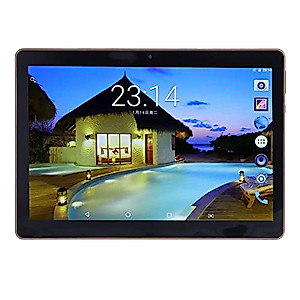 WiFi Smart Tablet 10.1in for Andriod 8.0 Octa Core 2GB RAM 32GB ROM IPS HD Touchscreen Tablet for Daily Work Tablet Material: Aluminium Alloy Gross Weight: 826g/29.1oz(#2)