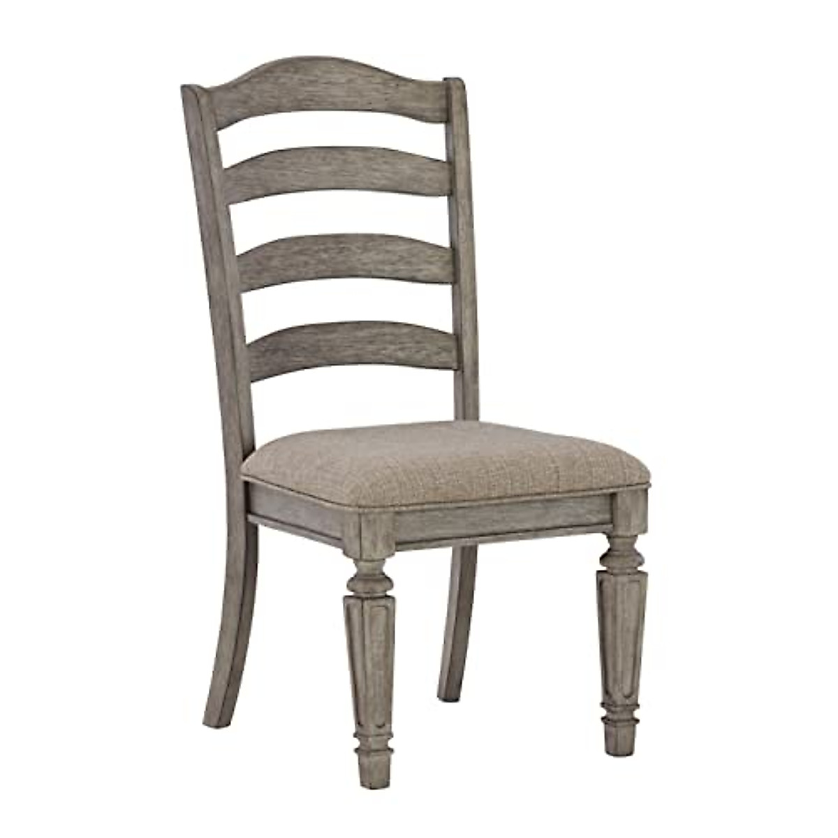 Signature Design by Ashley Lodenbay Dining UPH Side Chair (2/CN), 17"W x 23"D x 40"H, Antique Gray