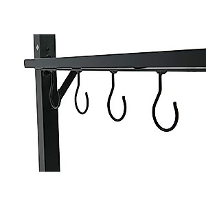 8' x 5' Grill Gazebo Shelter, Outdoor BBQ Gazebo with Double Tier Soft Top, Grill Canopy Tent with Hook and Shelves for Patio Backyard, Steel Frame, Gray