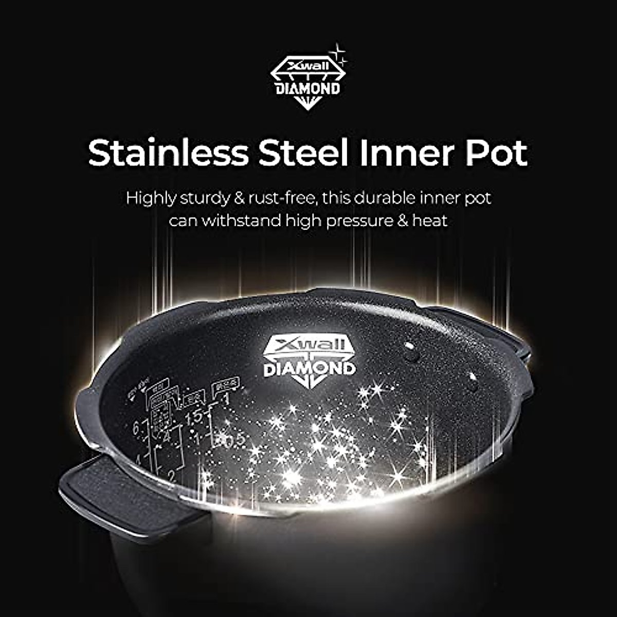 CUCKOO 6 Cup (Uncooked) 12 Cup (Cooked) Rice Cooker with Dual Pressure Modes, LED Display Panel, Durable Non-Stick Inner Pot with Optimal Heat Distribution & Dual Motion Gasket | (Black, CRP-RT0609FB)