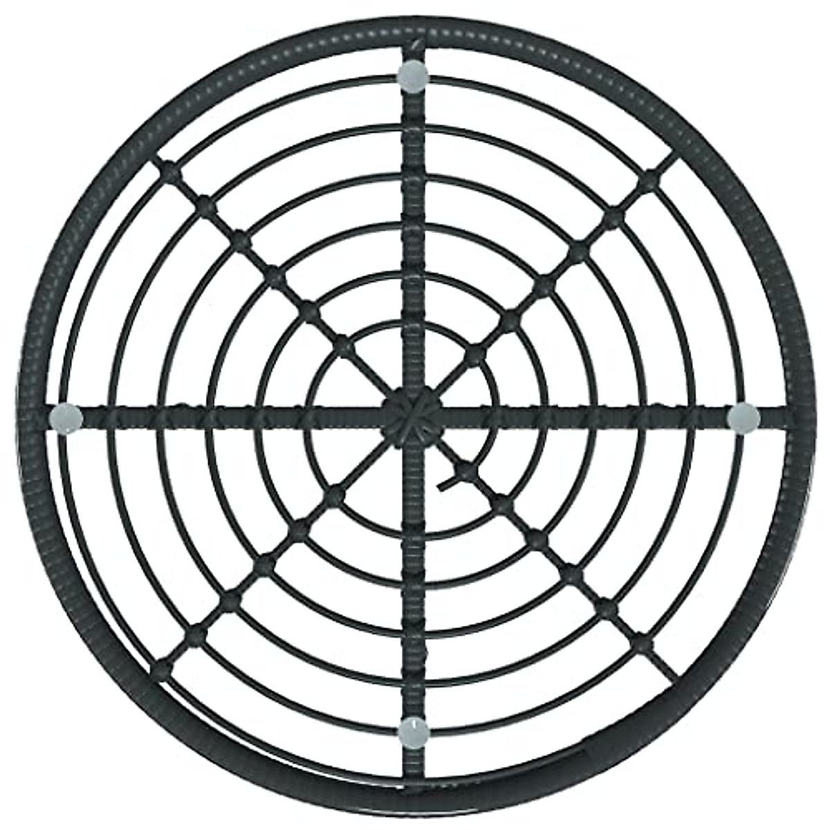 vidaXL Dining Table Garden Outdoor Lawn Terrace Balcony Backyard Dining Dinner Dinette Counter Bistro Table Furniture Black Tempered Glass and Steel