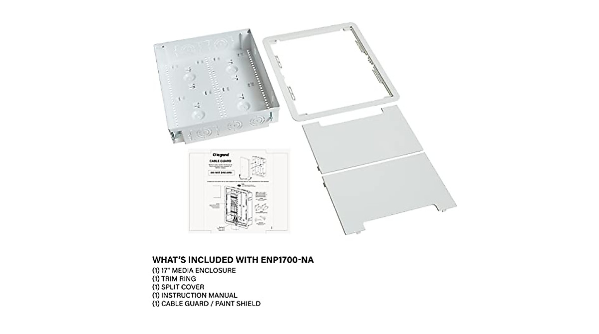 Legrand OnQ 17 Inch Enclosure for AV Devices